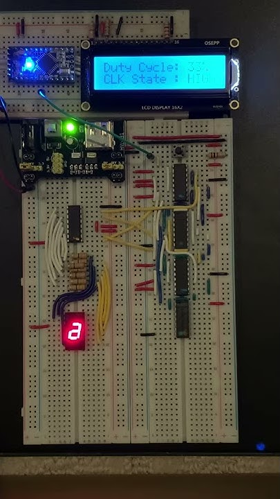 Lab 3: 4-Bit BCD Counter with 7-Segment LED Display - YouTube
