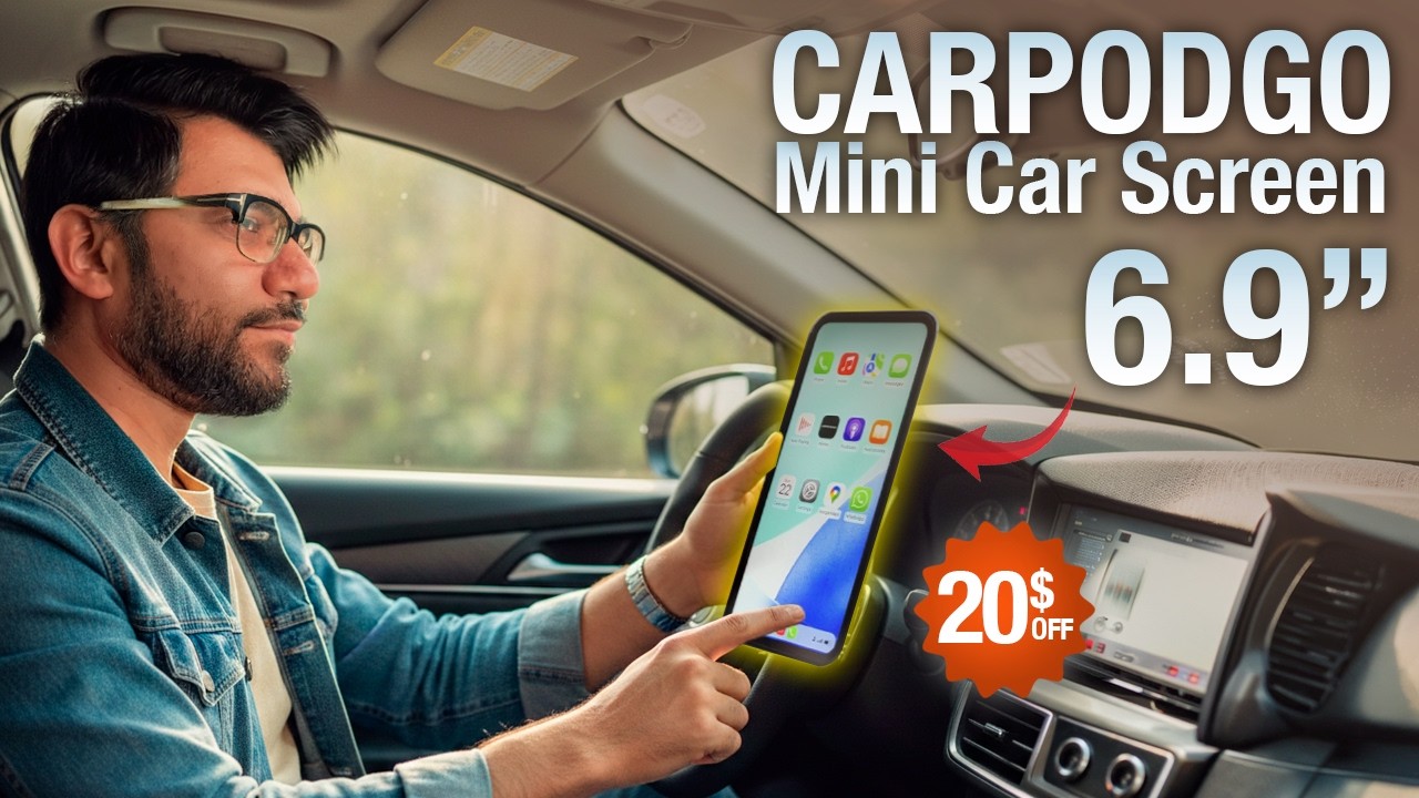 Why the CarpodGo Mini Is The Ultimate Portable Screen - YouTube