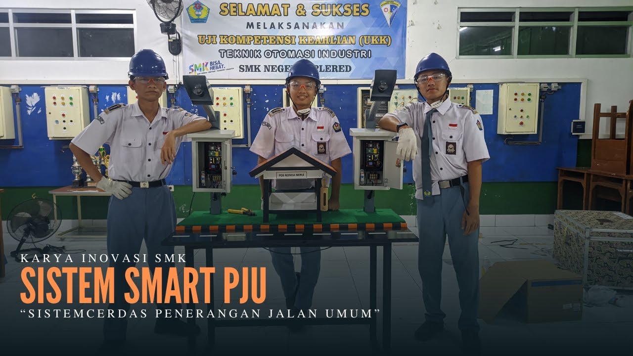 Karya Inovasi SMK - Sistem Smart PJU SMKN 1 PLERED - YouTube