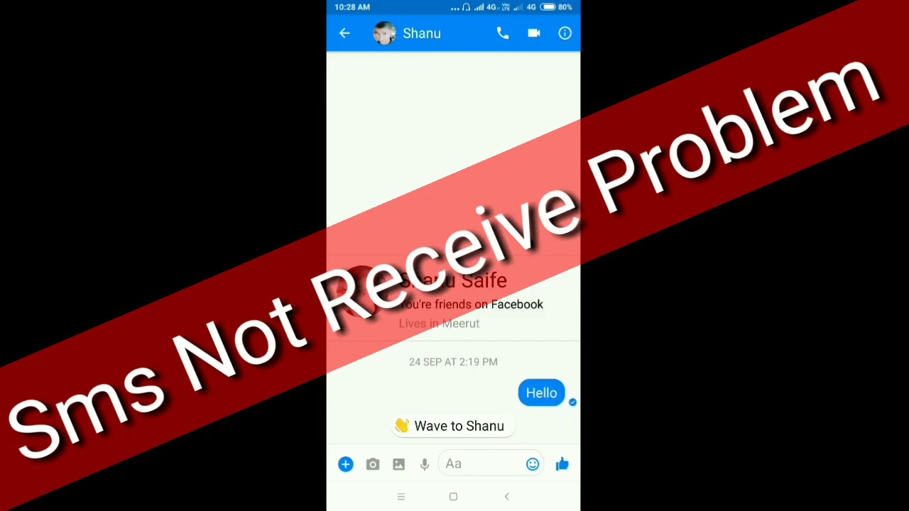 Messenger. sms. Not.received. But solve. enjoy tips mama..... - YouTube