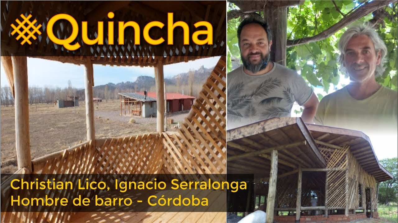 Quincha tradicional. Sistema de pórticos de postes rollizos. Christian ...