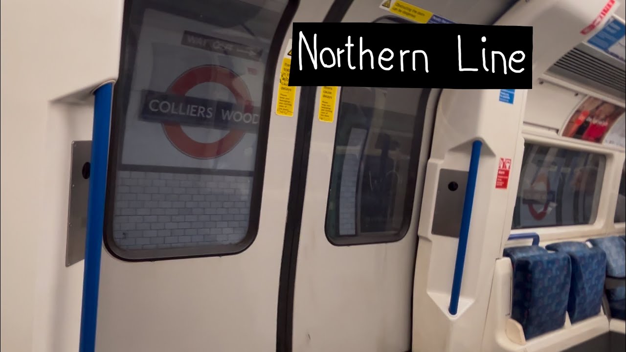 🖤Northern Line ride!🖤from Kennington ️ Morden ( Via Clapham Common ...