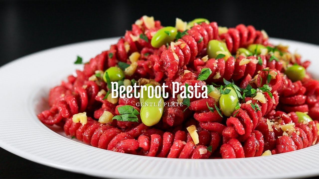 Beet Pasta | Easy Vegan Meals | EnvieBio