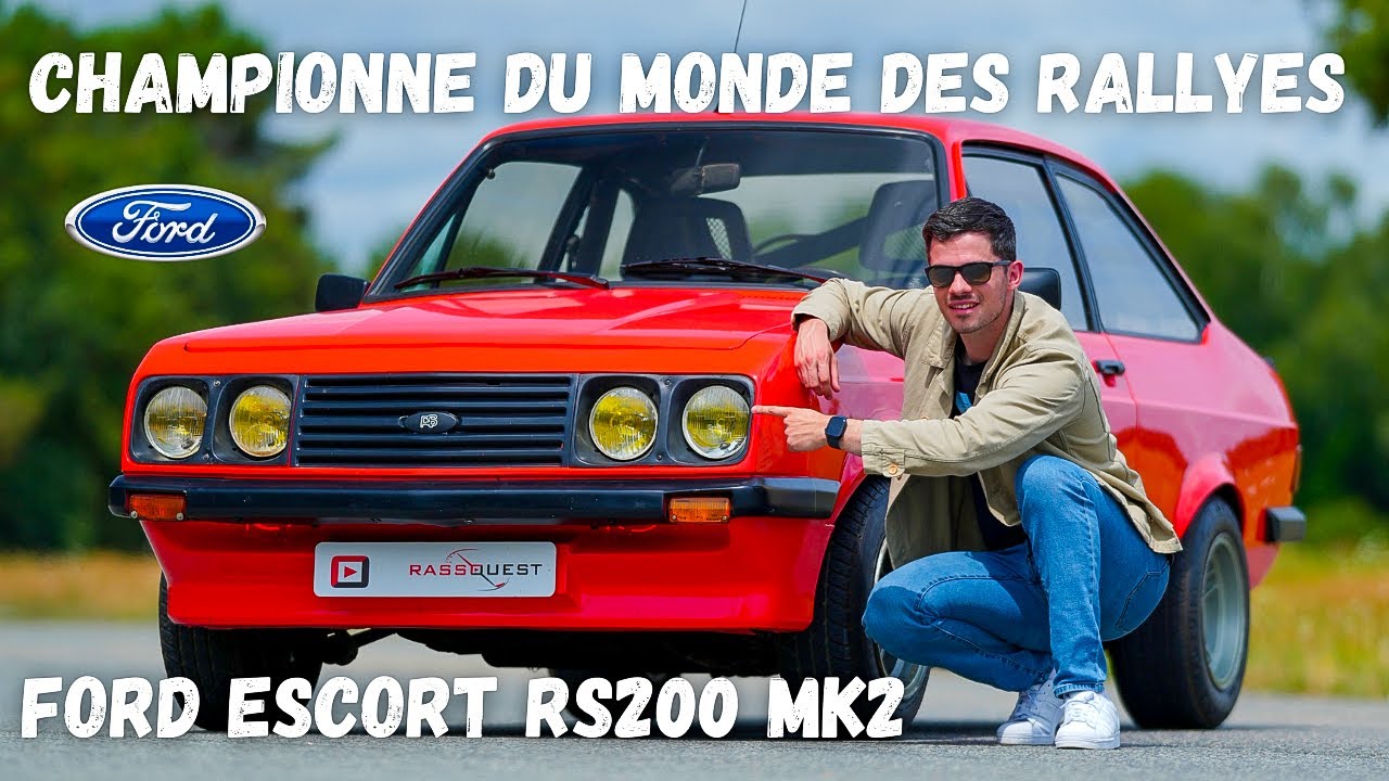 Essai Ford Escort RS2000 mk2 ⎪On prend le volant d'une championne du ...