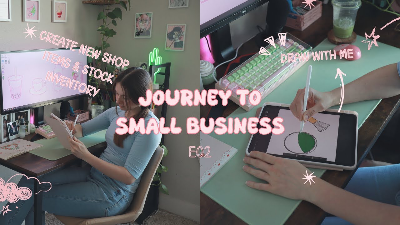 Stock inventory and draw prints for my small business! Journey to small ...