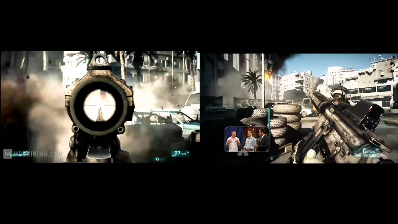 Battlefield 3 PC vs. Console graphics - YouTube