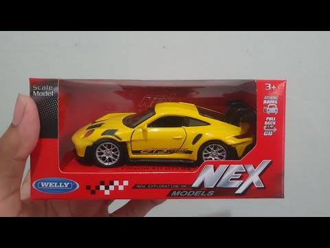 DIECAST PORSCHE 911 GT3 RS WELLY NEX 1/36