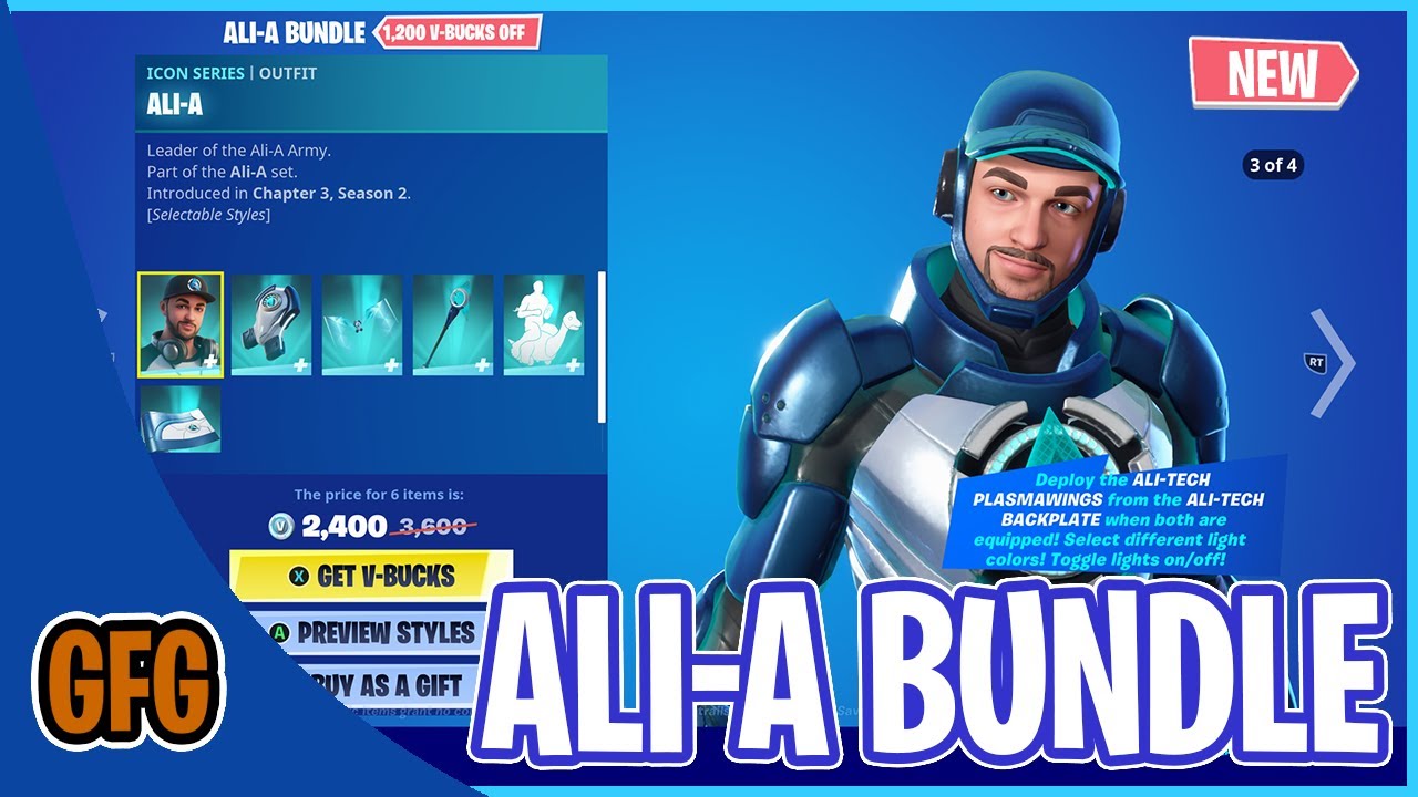 Fortnite item shop update ALI-A BUNDLE IS IN SHOP - (MAY/20/2022 ...