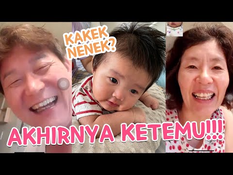 REAKSI MERTUA KOREA LIHAT CUCU INDONESIA-KOREA!!🇮🇩🇰🇷