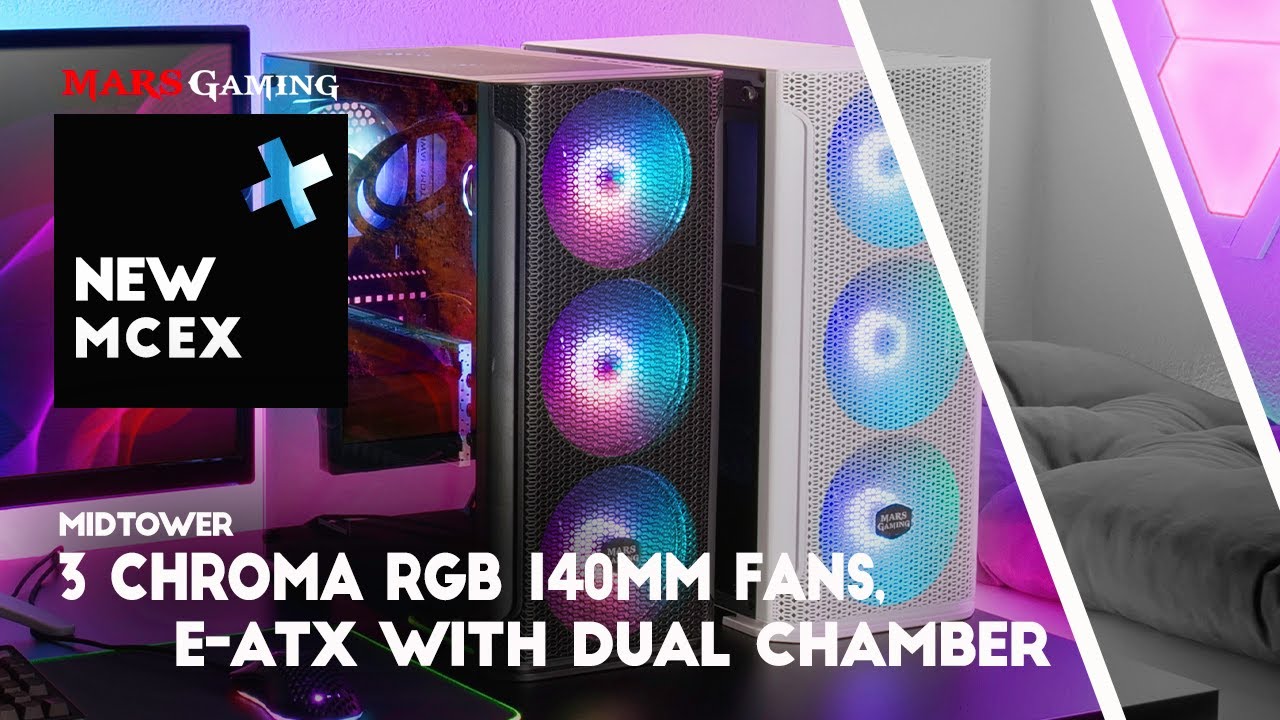 The definitive Premium gaming case - MCEX | Mars Gaming - YouTube