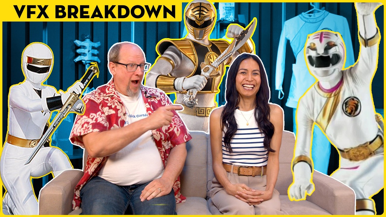 Jessica Rey Reacts to Hidden VFX Behind Power Rangers Wild Force ...