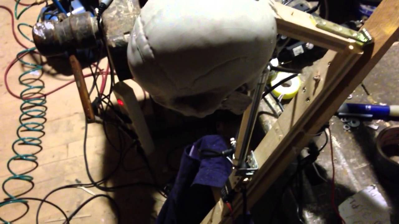 Heads-Up Halloween Prop - YouTube