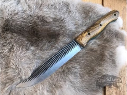 MAKING A FILE KNIFE - YouTube