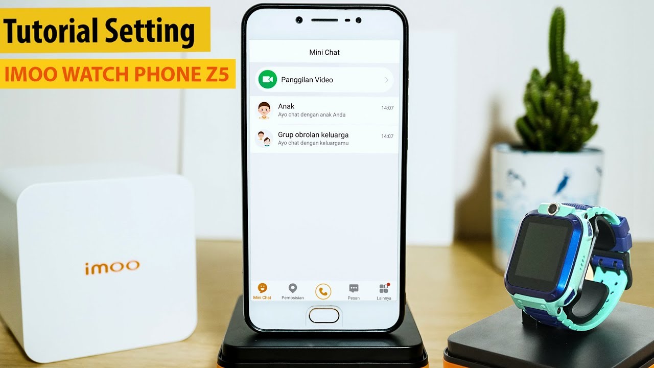 Panduan Penggunaan Imoo Watch Phone Z5 - YouTube