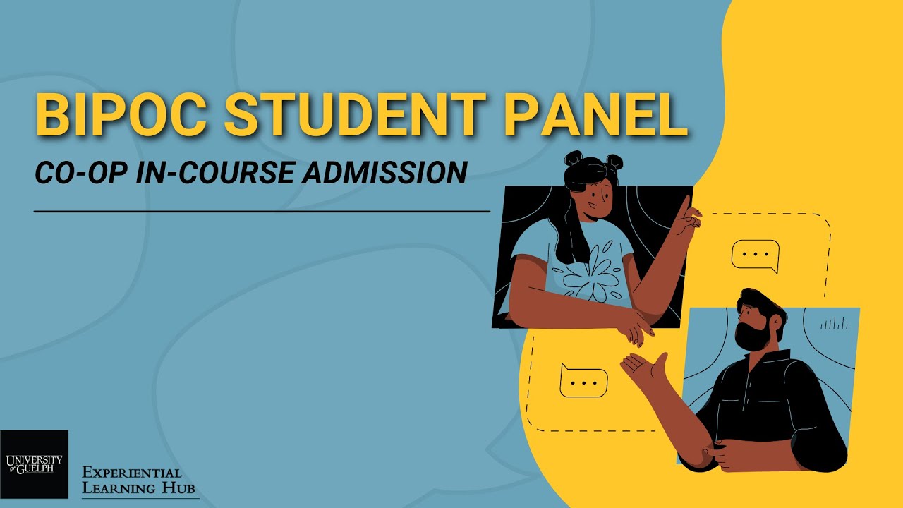 BIPOC Student Co-op In-Course Admissions Panel - YouTube