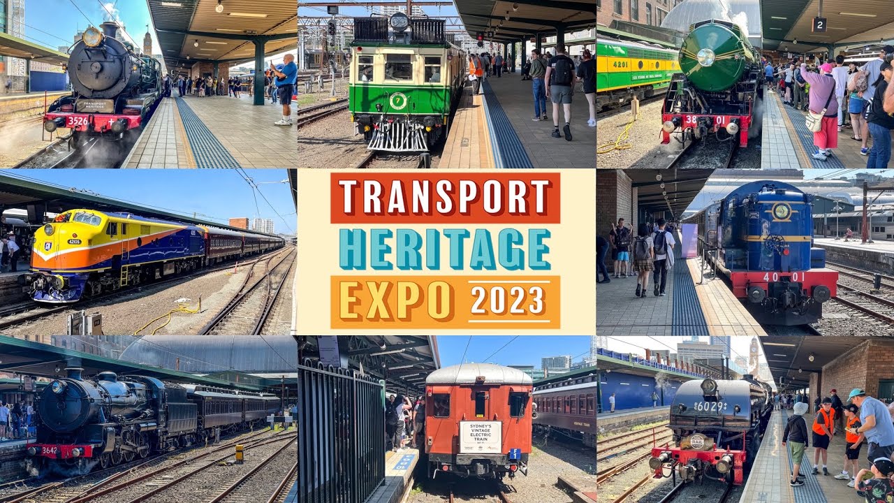 Transport for Sydney Vlog 708: Transport Heritage Expo 2023 - Heritage ...