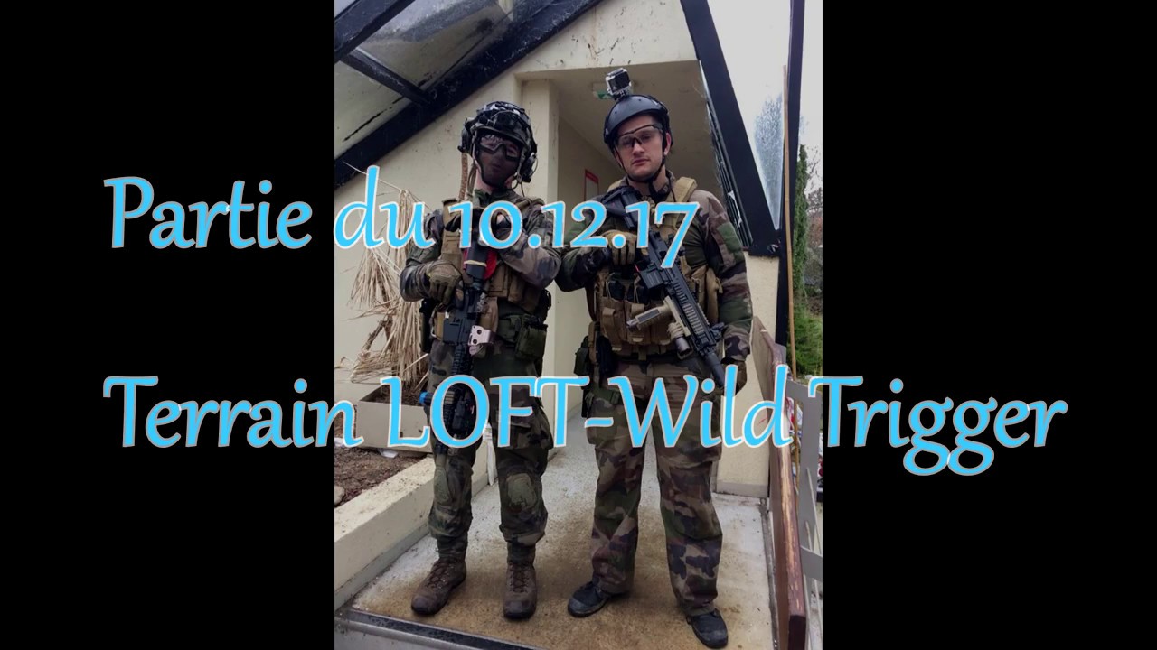 Airsoft game 10/12/17 -Wild Trigger - Loft - YouTube