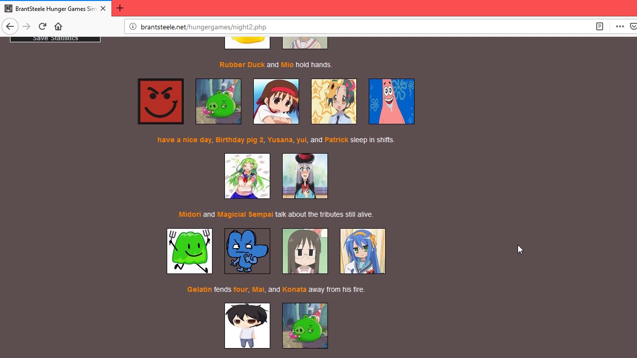Let The Games Begin! | Brantsteele Hunger Games Simulator - YouTube