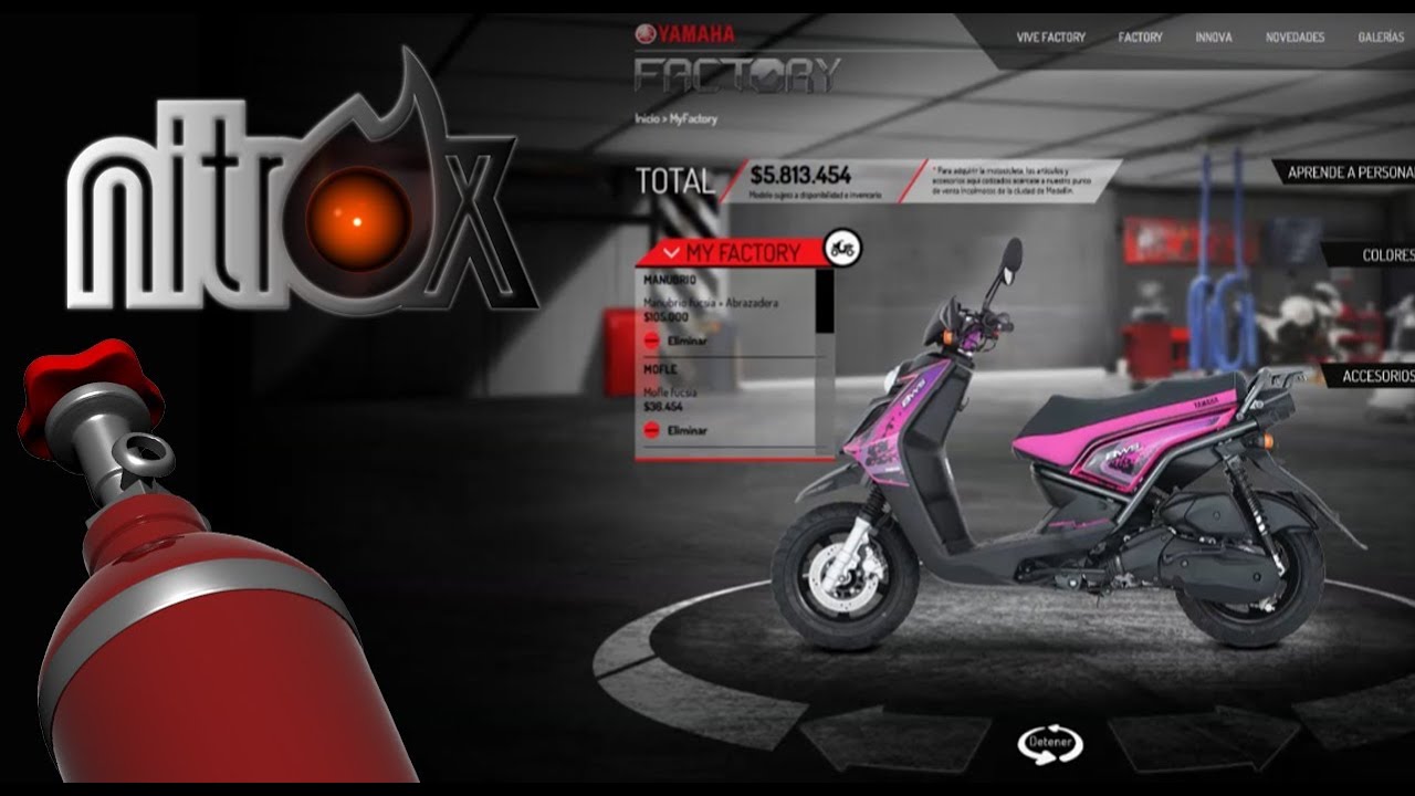 Personalizacion de Yamaha BWS - YouTube