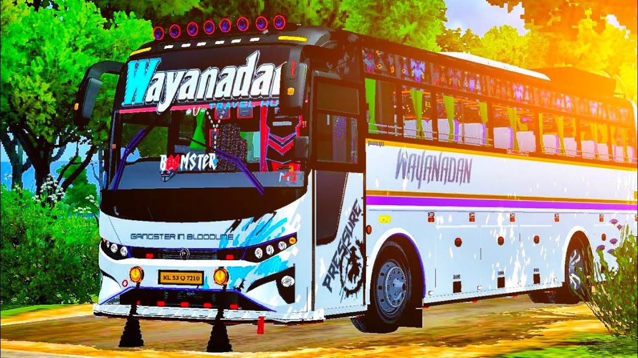 WAYANADAN KERALA TOURIST BUS 7k UHD ZEDVEGA LIVERY|TVZ ZEDVEGA BUS MOD ...