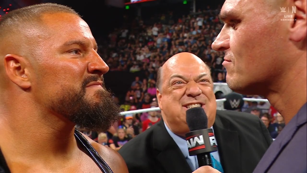 Bron Breakker confronta a Gunther - WWE RAW 14 Julio de 2025 Español ...