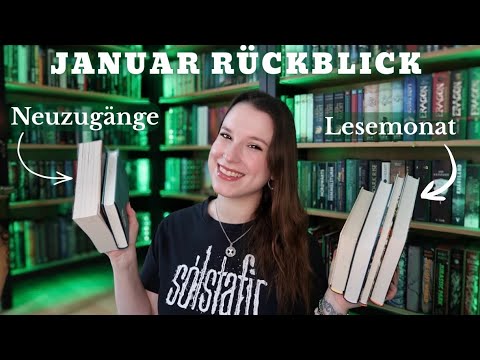 Lesemonat Januar📚| Wenige, dafür fantastische Bücher gelesen!🥰| Und einige spannende Neuzugänge