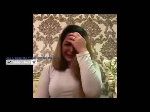 Canli yayinda saçlarını kesti