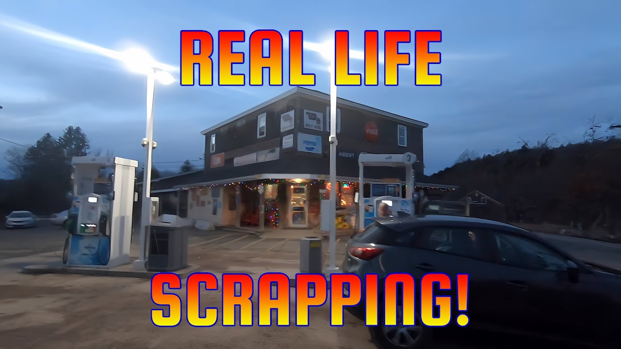 REAL LIFE SCRAPPING! - YouTube