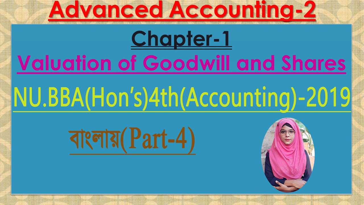 Advanced Accounting 2, Chapter-1 (Part-4) - YouTube