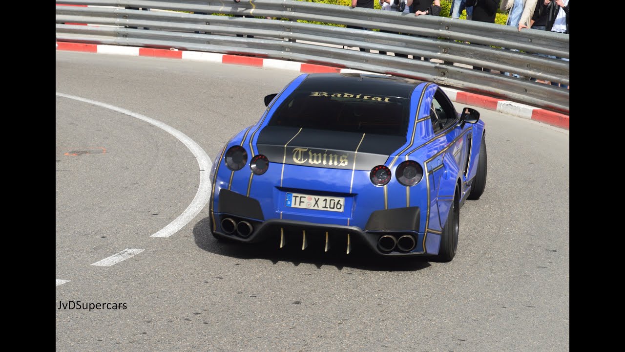 LOUD Tuned Nissan GT-R's in Monaco! Accelerations, Revs & Exhaust sound ...
