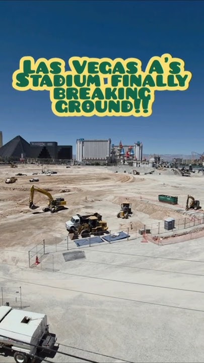 Tropicana demolition is done Las Vegas A's stadium going up! #mlb #lasvegas #gaming - YouTube