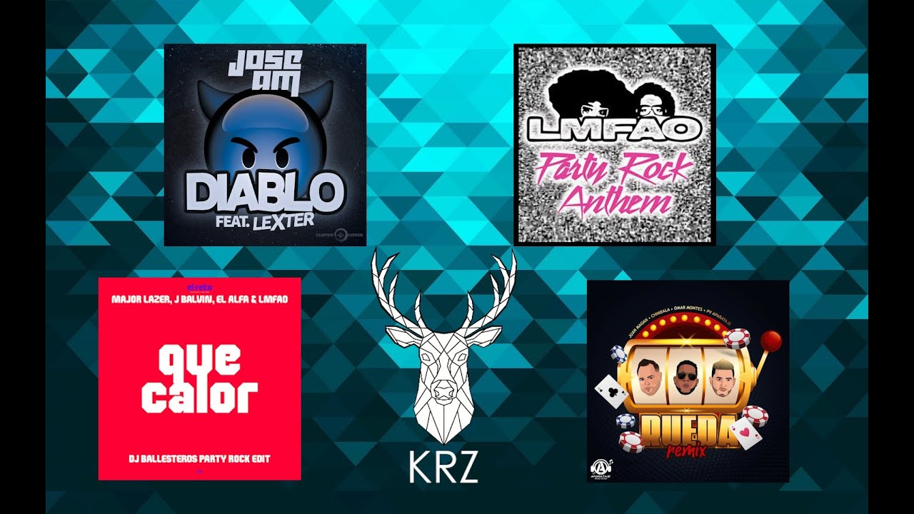 KRZ DJ- DIABLO/ PARTY ROCK/ QUE CALOR (DJ Ballesteros X David Dancos Remix)/ RUEDA (Remix) - YouTube