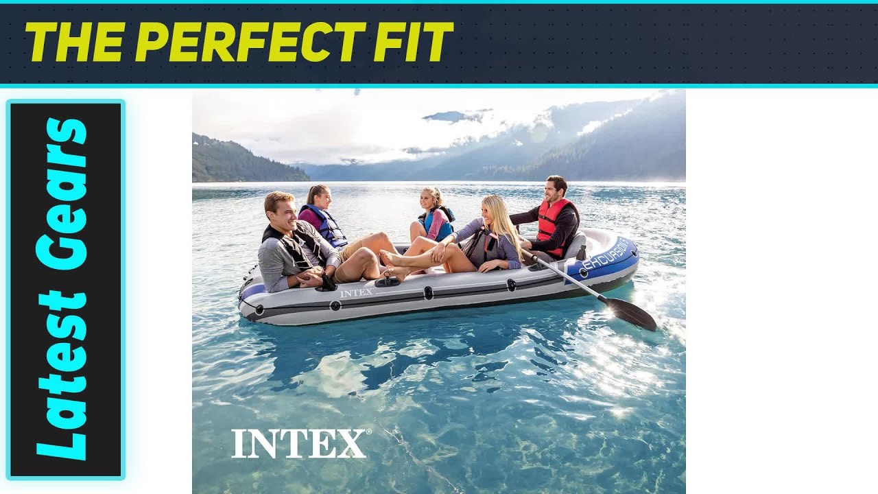 Intex Excursion 5: Amazing 5-Person Inflatable Boat & Motor Combo ...