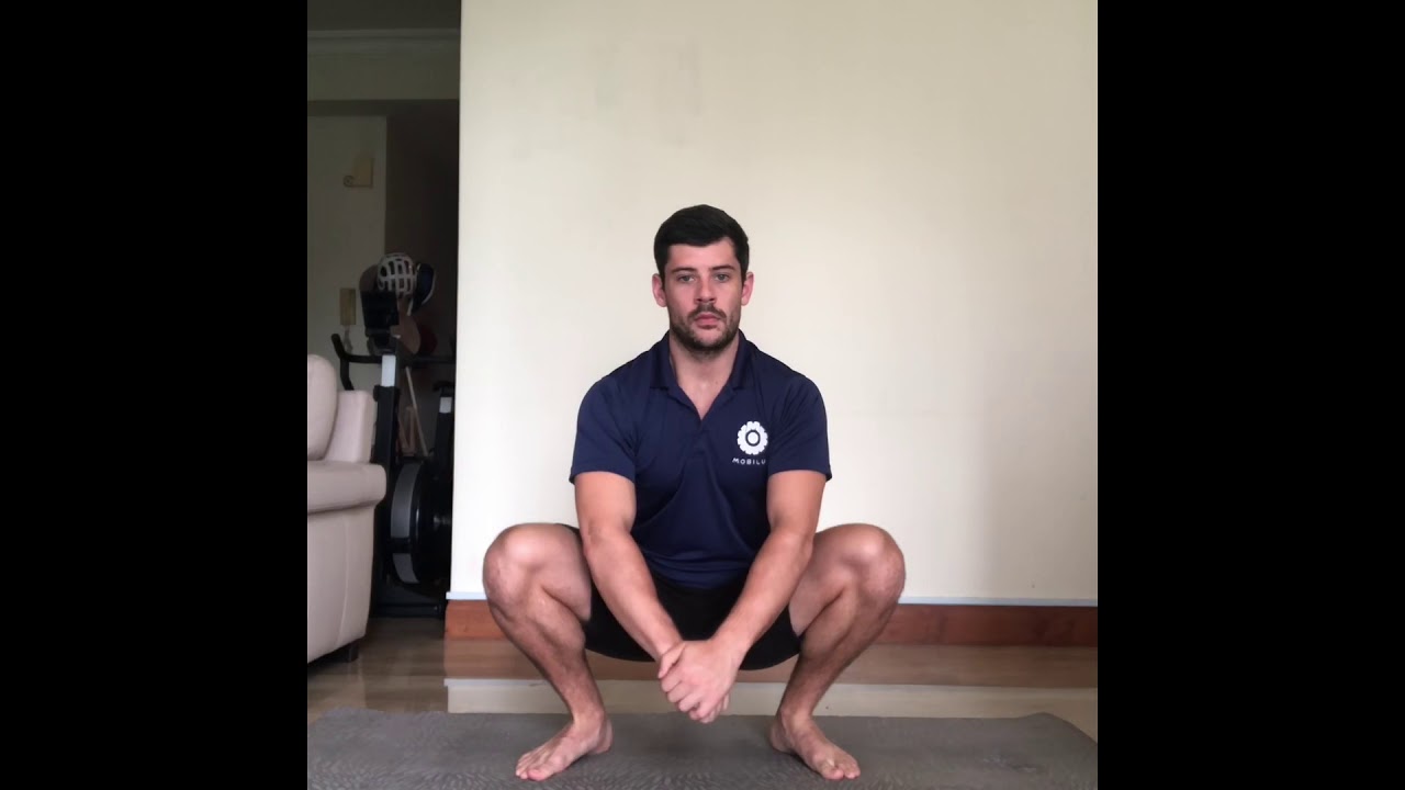 Active Squat Hold With Contractions - YouTube