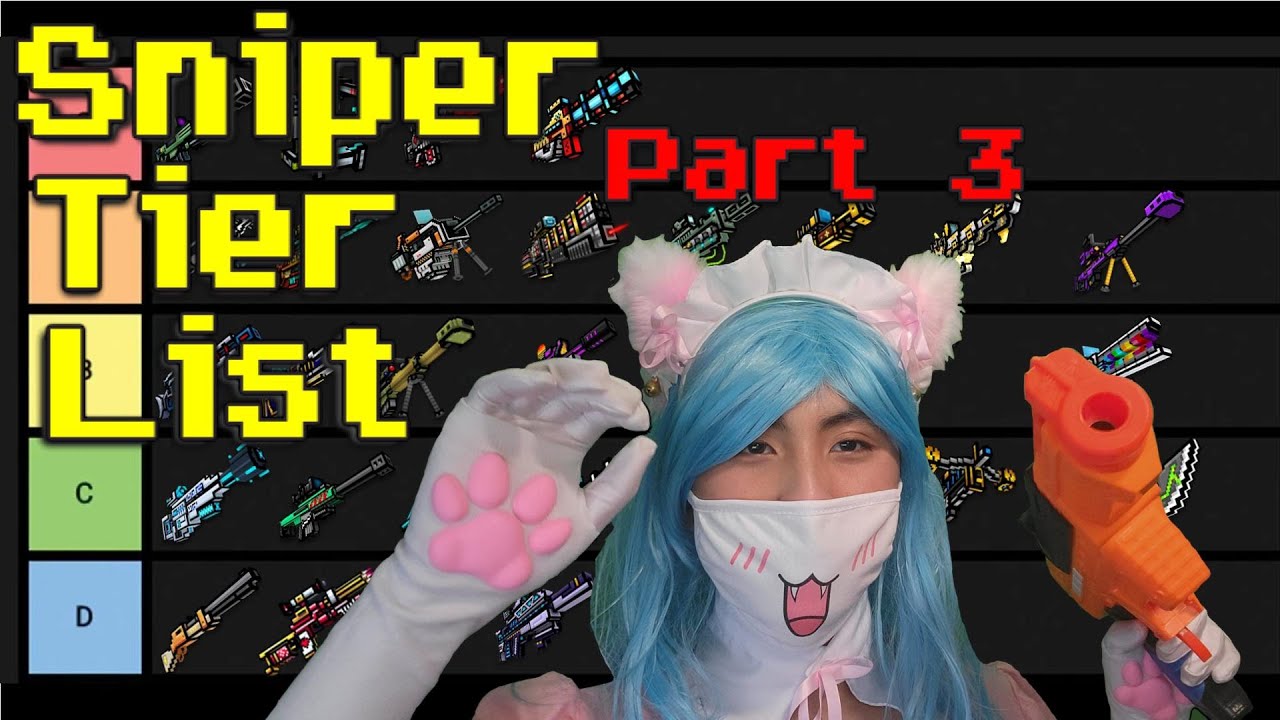 3-Cat-Spam Sniper Tier List | PG3D (Part 3) - YouTube