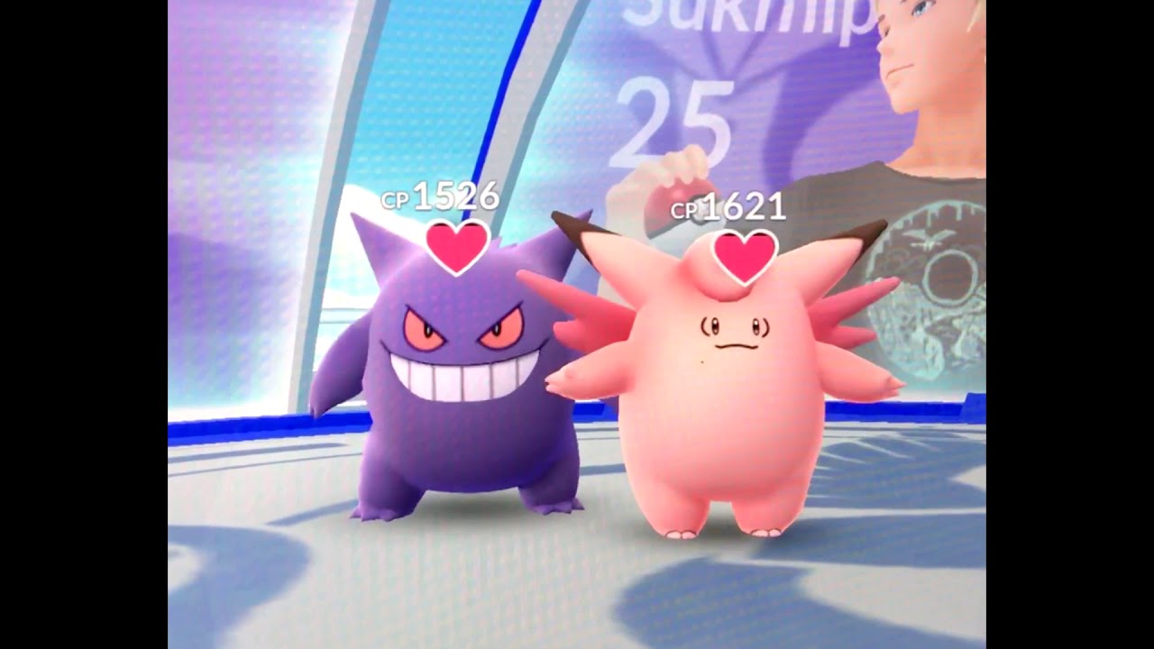gengar and clefable - YouTube