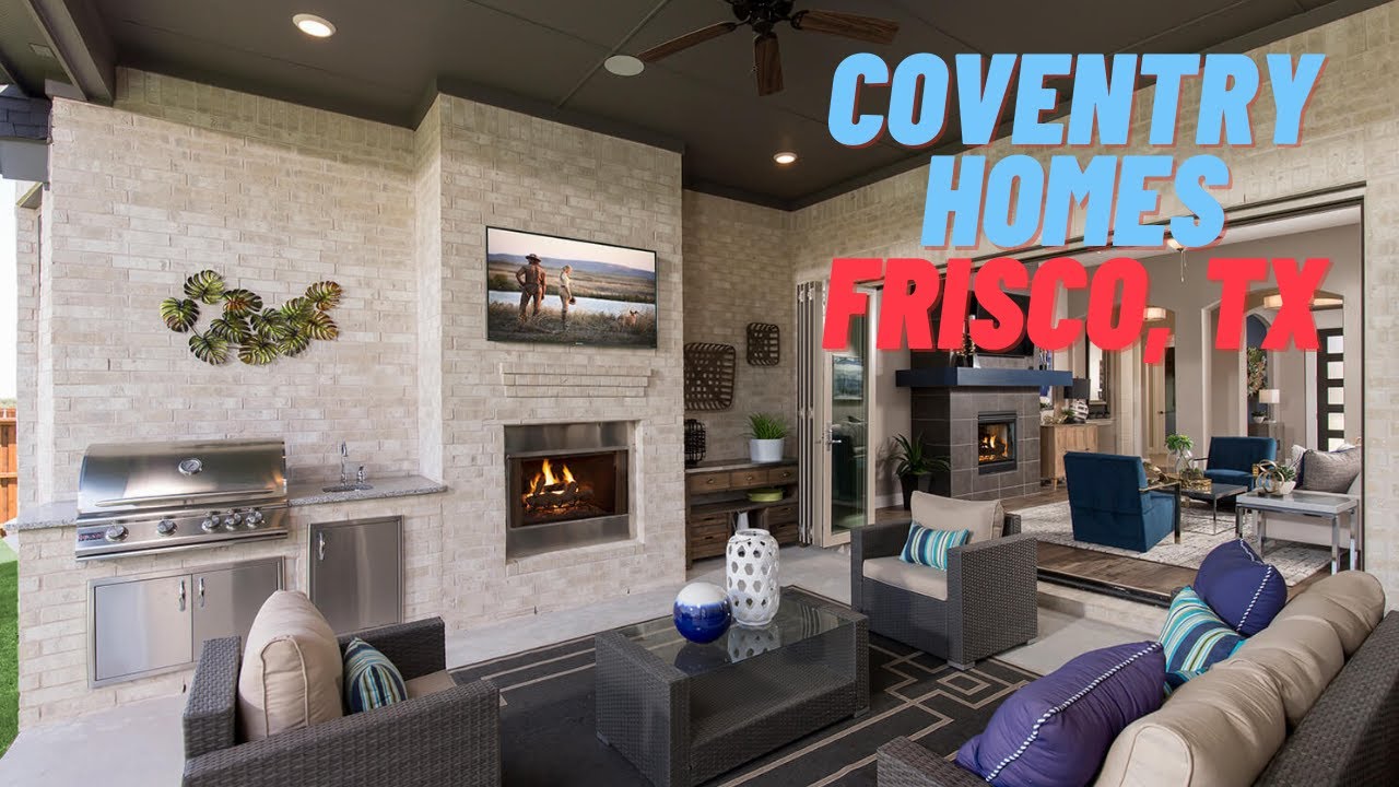 Coventry Homes - Model Home Tour - Frisco, Texas - YouTube