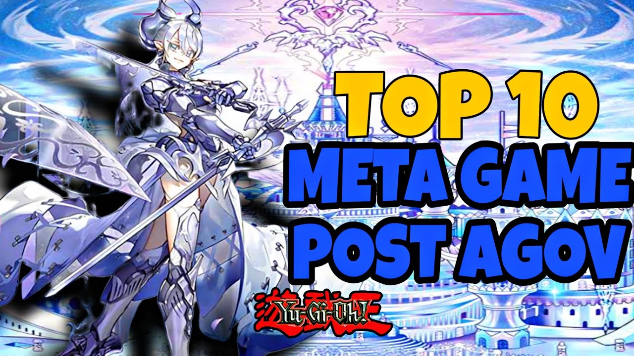 TOP 10 META GAME YU-GI-OH !!(POST AGOV) 2023 OUTUBRO - YouTube