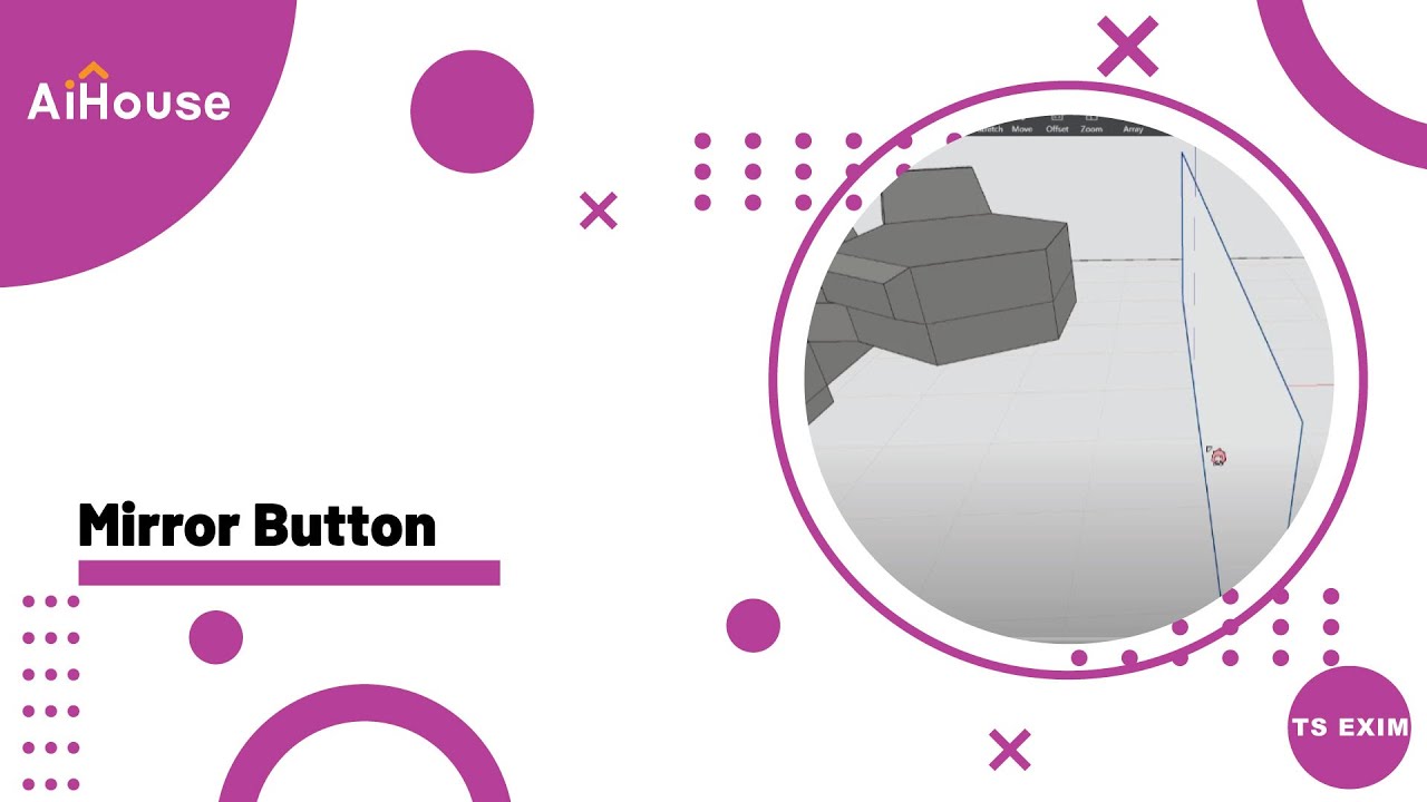 [Free Modeling FAQs] [V5] Mirror Button | AiHouse - YouTube