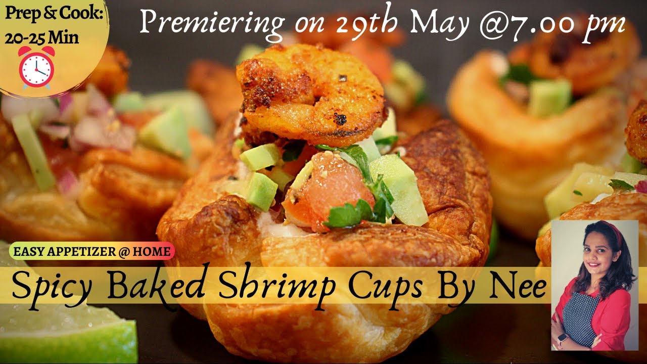 Spicy Baked Shrimp Cups By Nee (Trailer) - YouTube