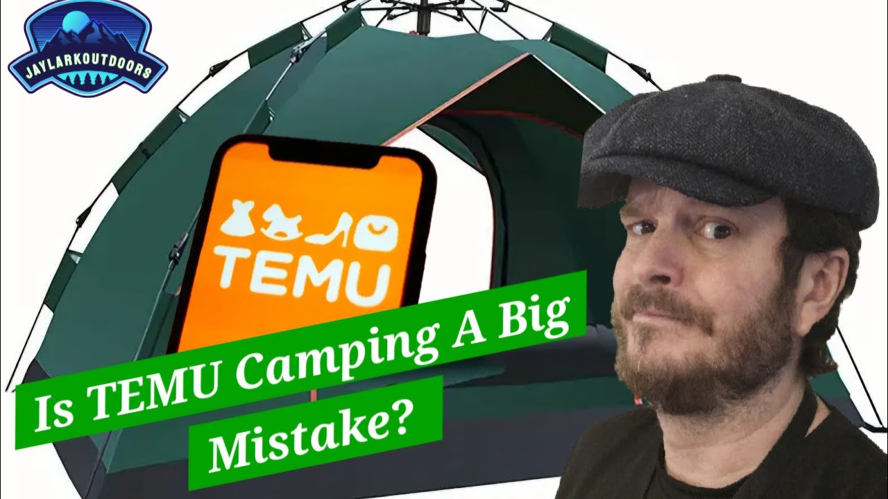 I Test The Worlds Cheapest Tent (Pt1) - A Temu Tent Review. First ...