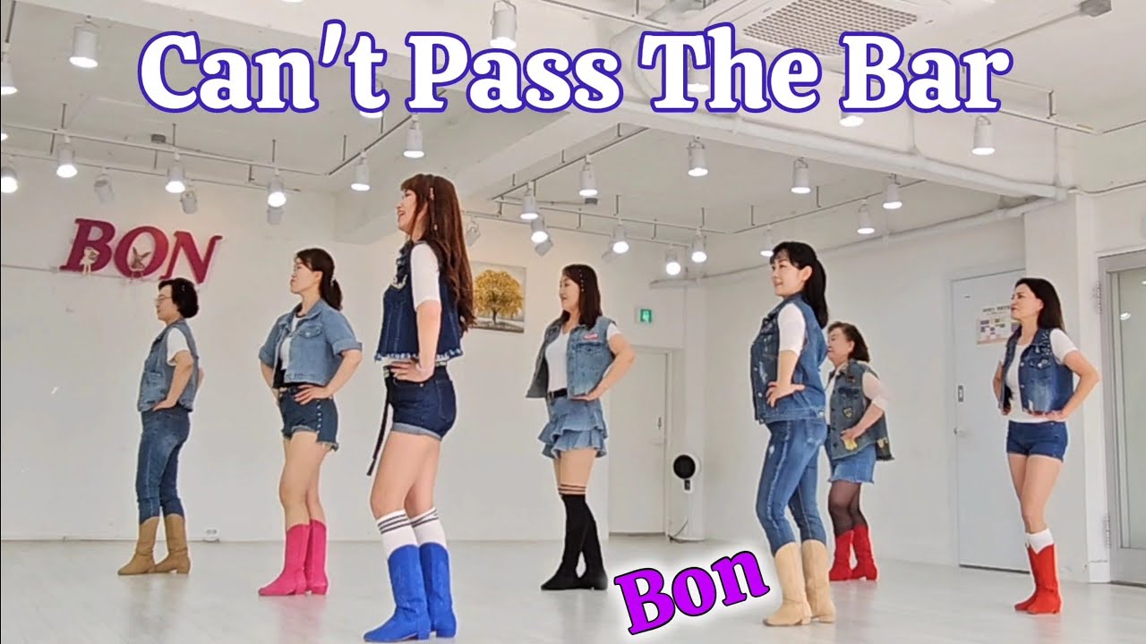 Can't Pass The Bar - Line Dance/ Choreo:Darren Bailey - YouTube