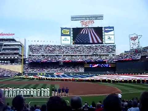 Target Field 2010 Opening Day - YouTube