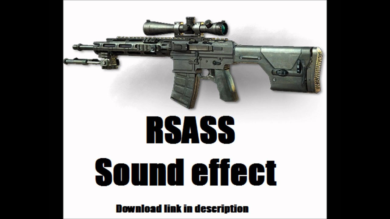 MW3 Sniper Sound Effect: RSASS (Download link in description) - YouTube