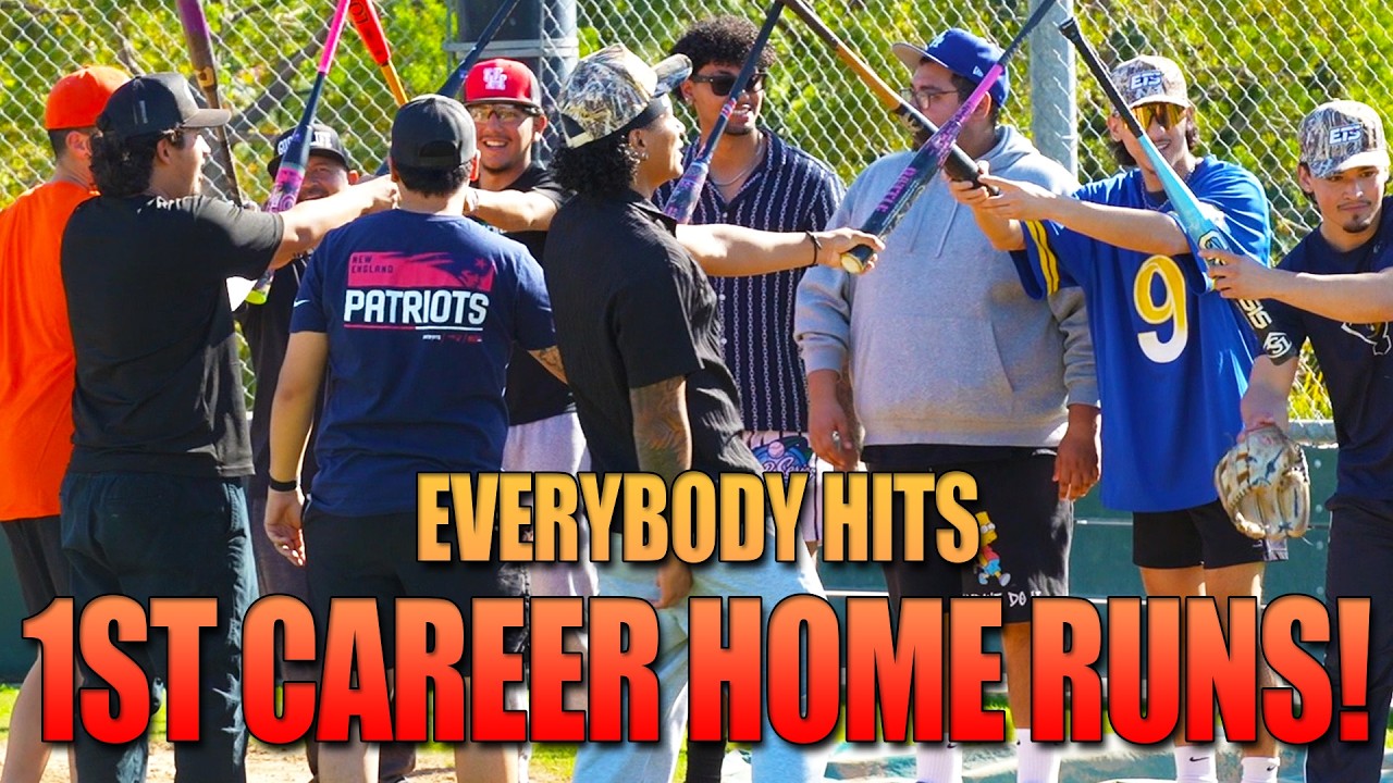 EVERYBODY WAS HITTING THEIR FIRST HOME RUNS! | January Softball Special ...