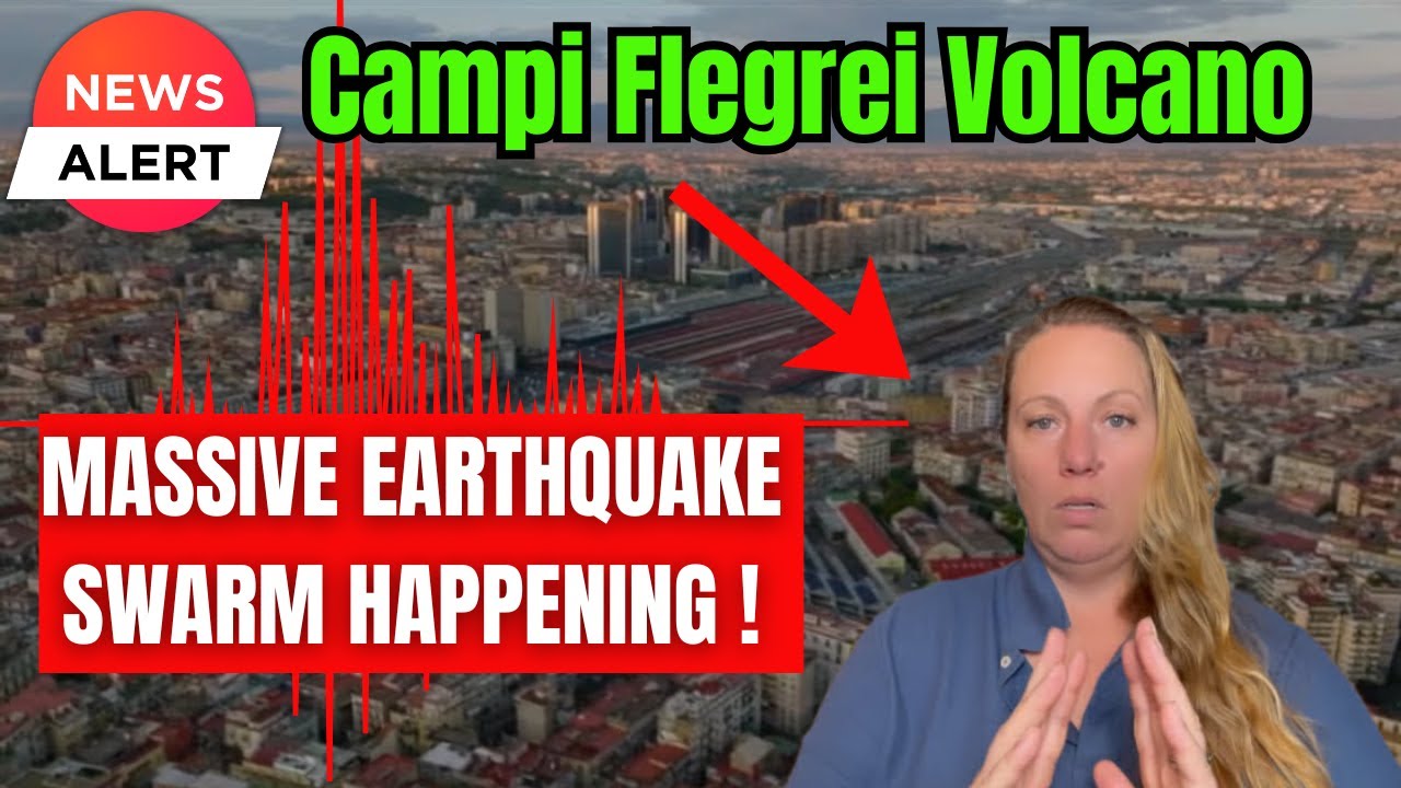 Earthquake Magnitudes are INCREASING ! Campi Flegrei Volcano in Naples ...