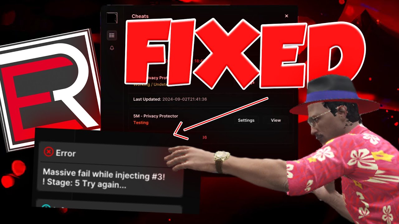 Cum Sa Rezolvi Massive Fail While Spoofing [redENGINE] - YouTube