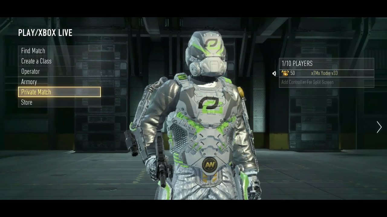CoD AW Fun XP Lobby + Achievements + OpTic WHITEOUT GEAR - YouTube