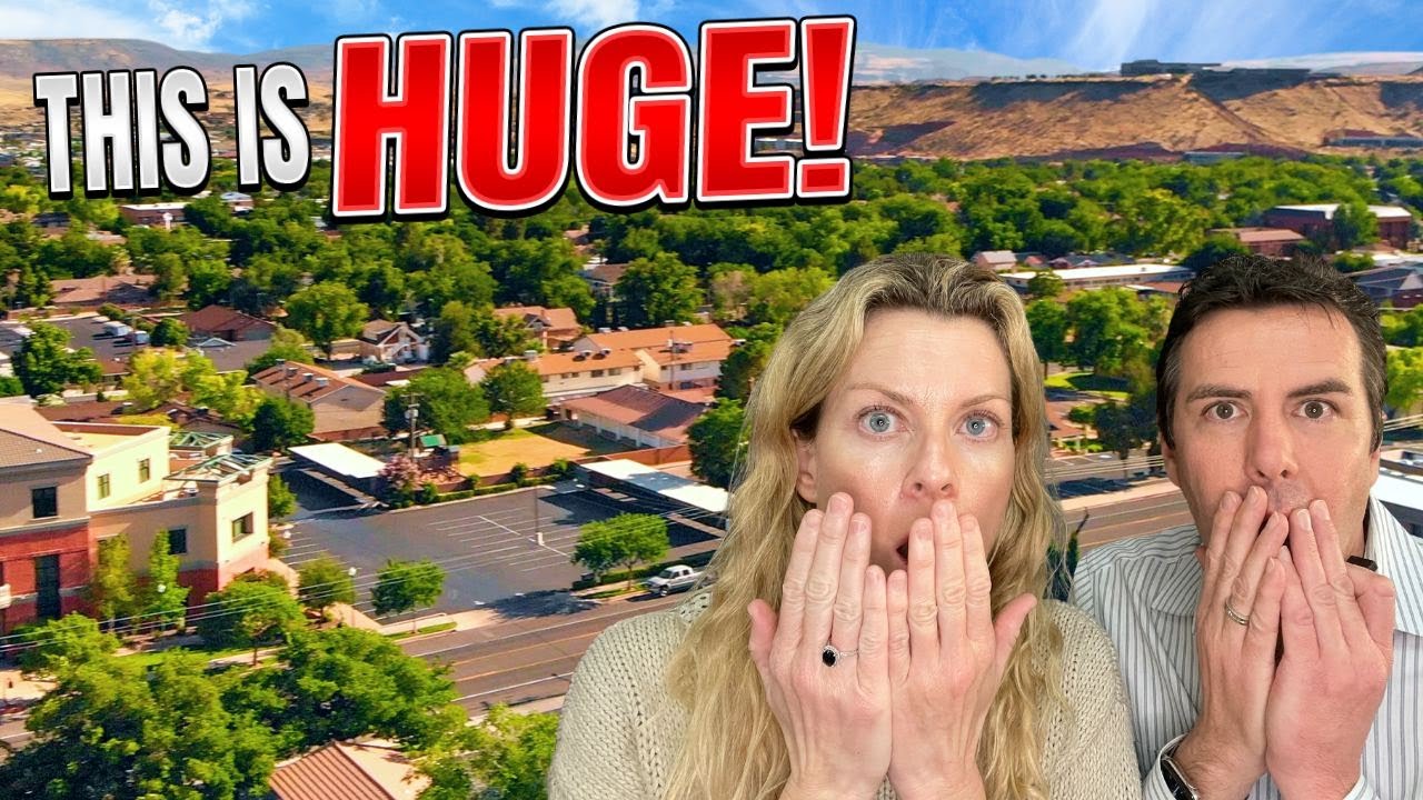 DRIVING TOUR: Biggest and Brightest New Neighborhood in St George Utah ...