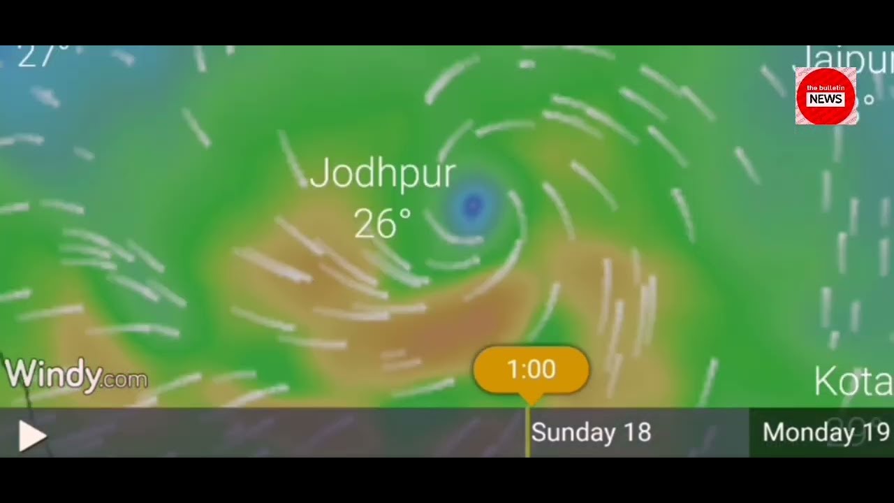 Cyclone Biporjoy News India, 🌪️ Biparjoy Chakrivadal Satellite Location ...